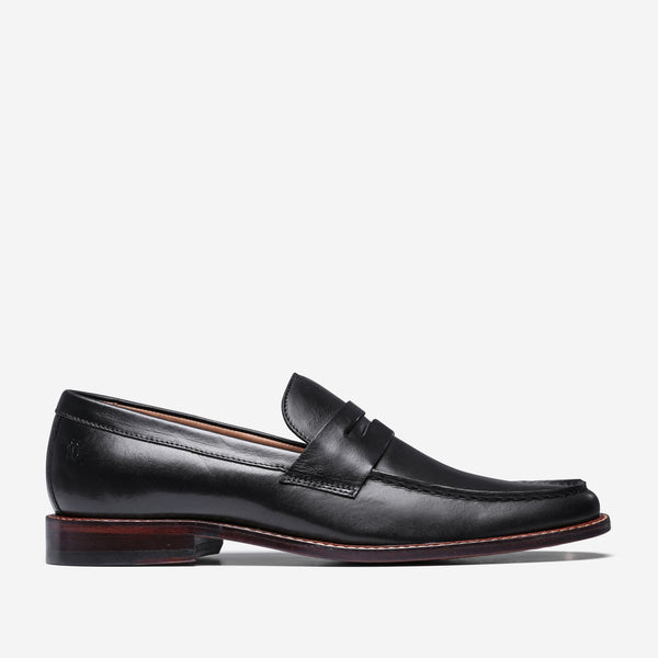 Sapato Social Loafer Preto - King com solado em couro – We Basic.
