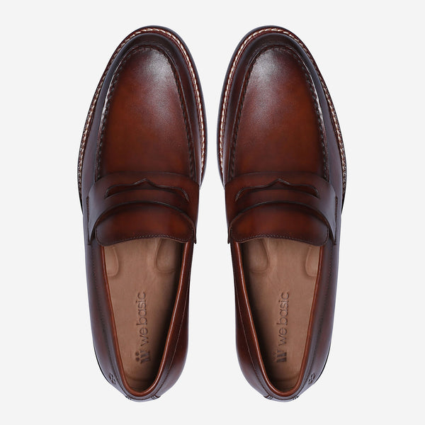 Sapato Social Loafer Marrom - King – We Basic.