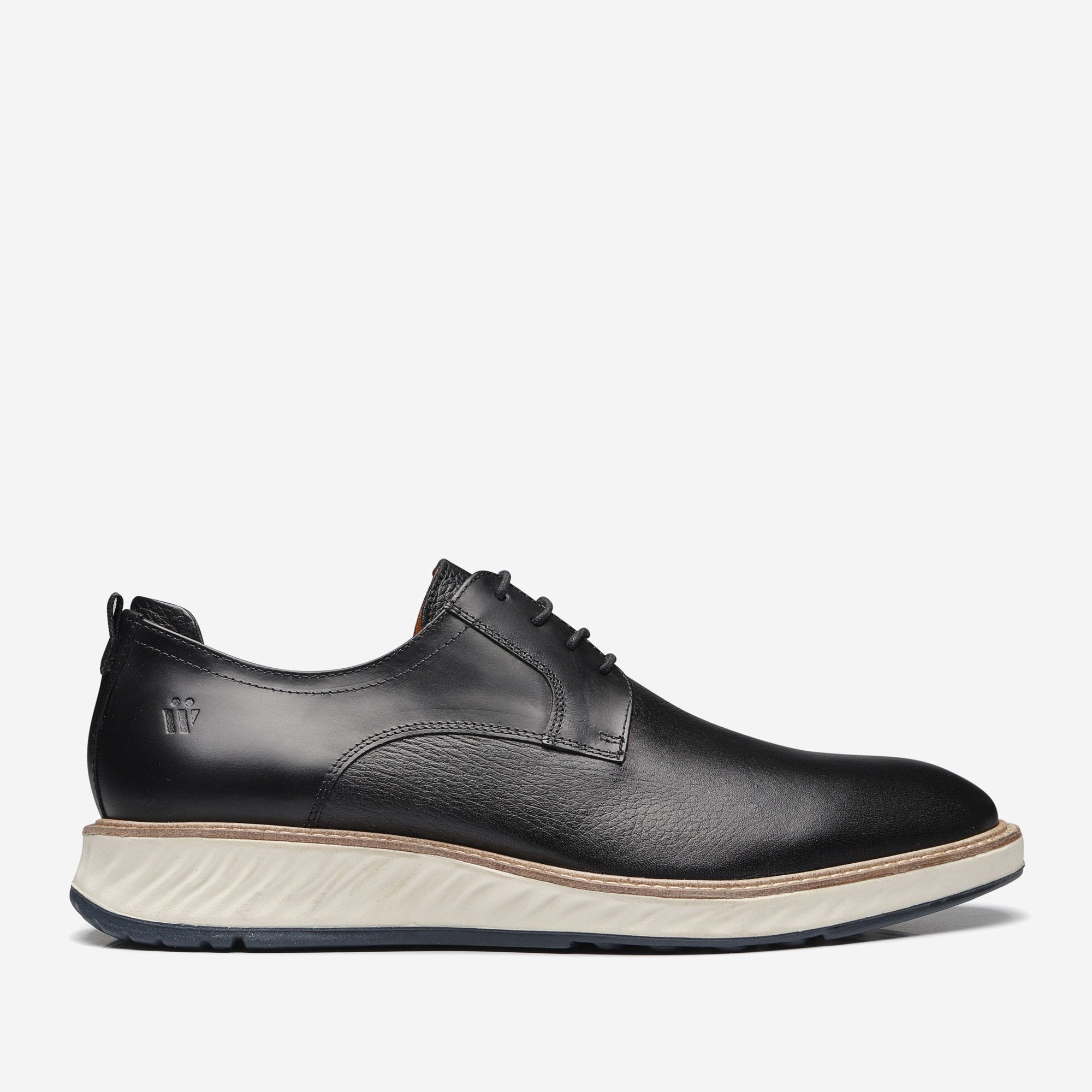 Sapato Masculino Derby couro Preto - Mancini Preto – We Basic.