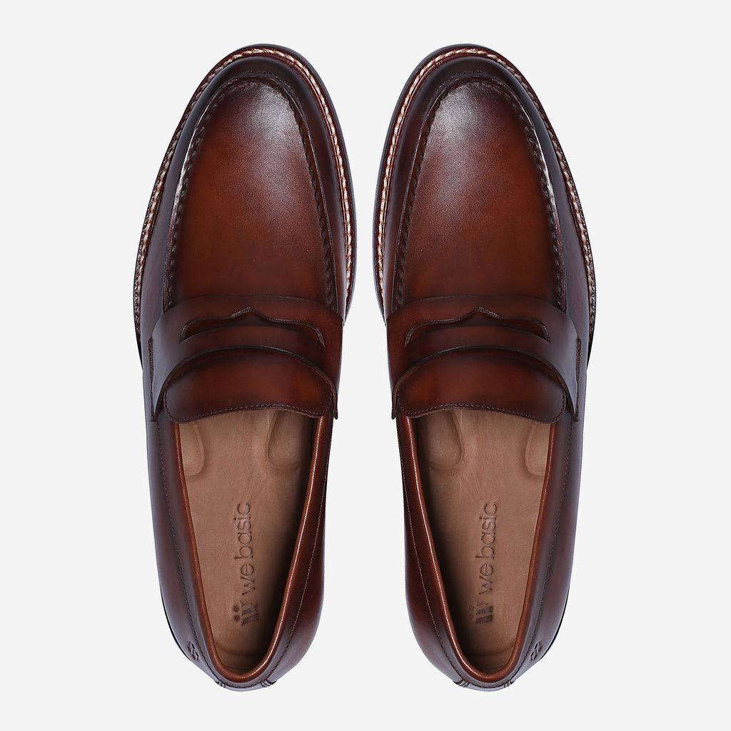 Sapato Social Loafer Marrom - King – We Basic.